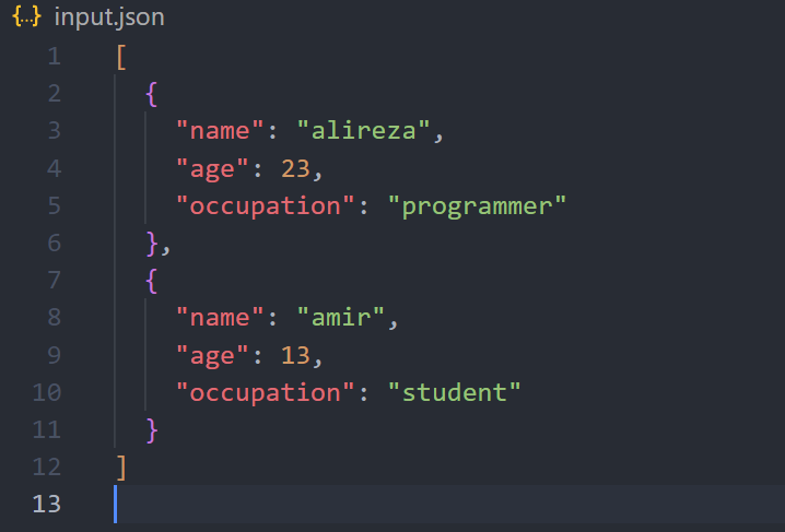 سورس تبدیل json به csv - سورس یاب
